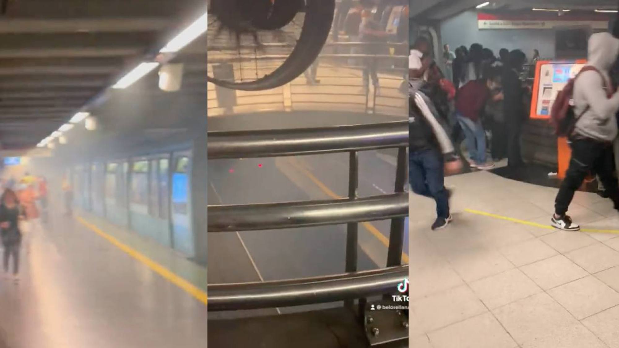 ¿Emergencia en Estación Tobalaba? Metro de Santiago lo aclaró