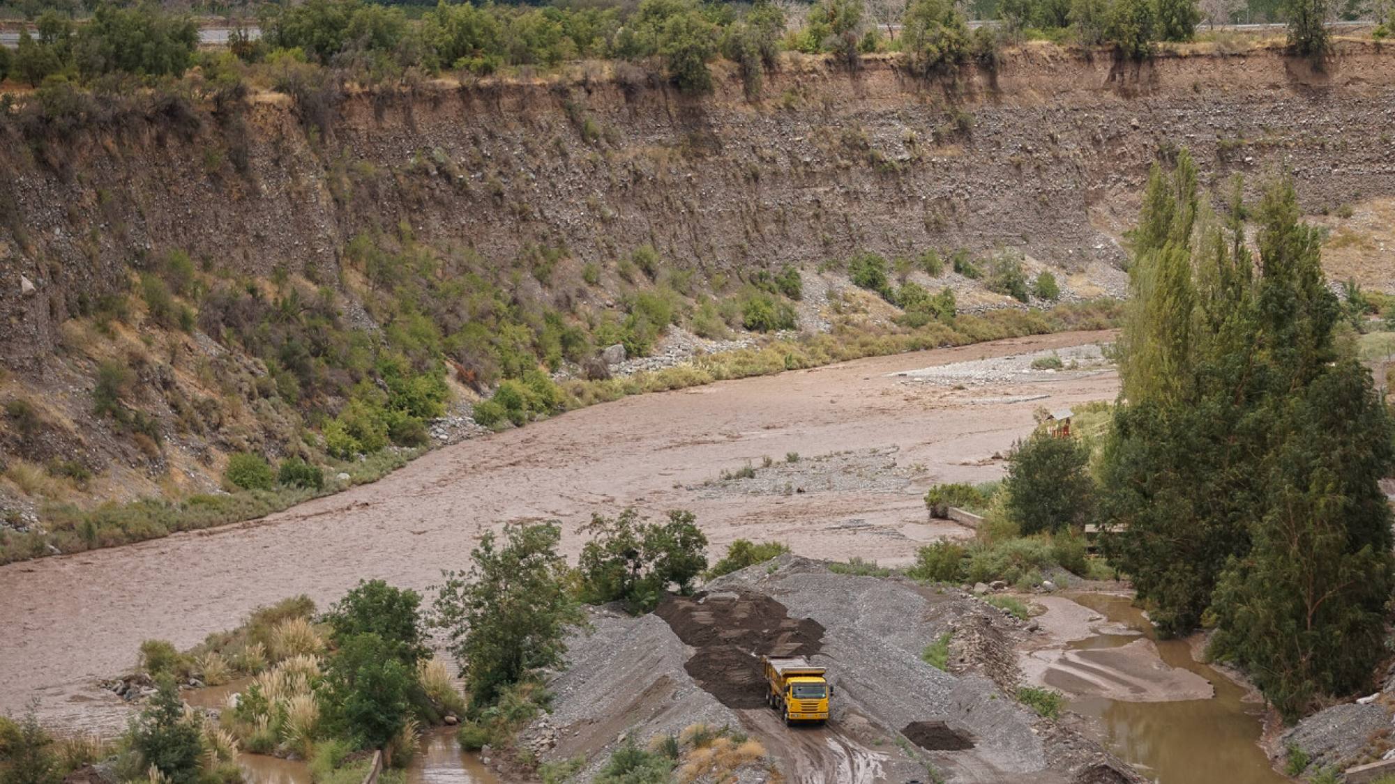 Alerta Temprana Preventiva por turbiedad del Río Maipo