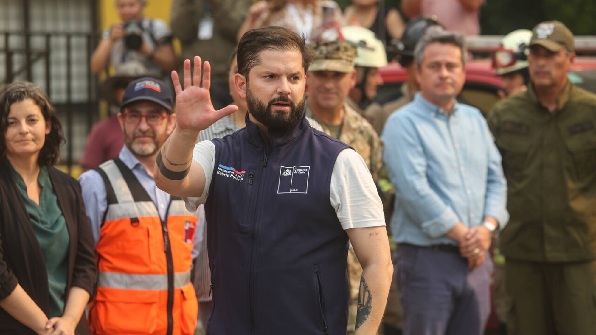 Gabriel Boric e incendios forestales: "Decreto que permite requisar"