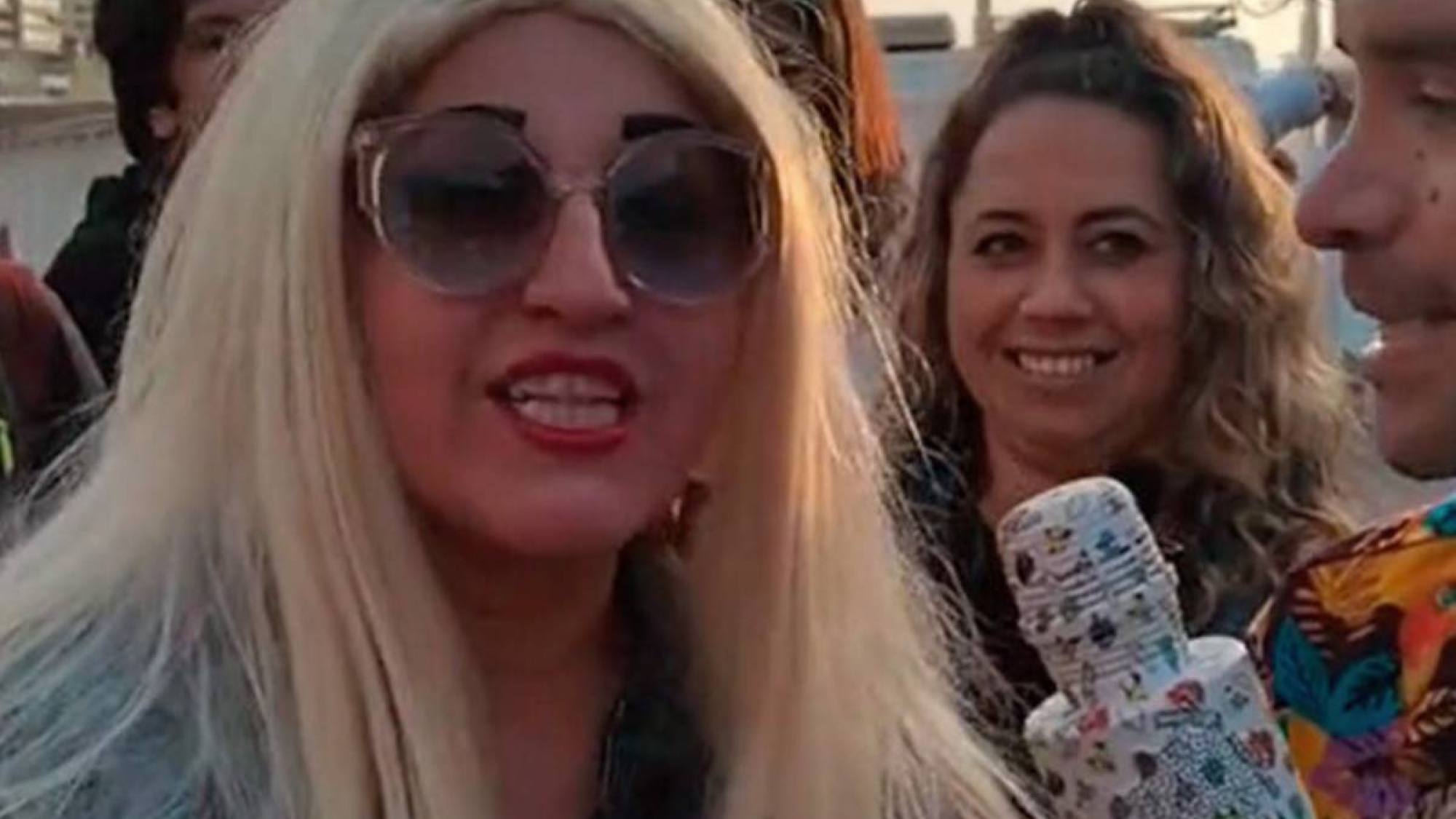 "Gaviota de fierro": Raquel Castillo deliró como Christina Aguilera