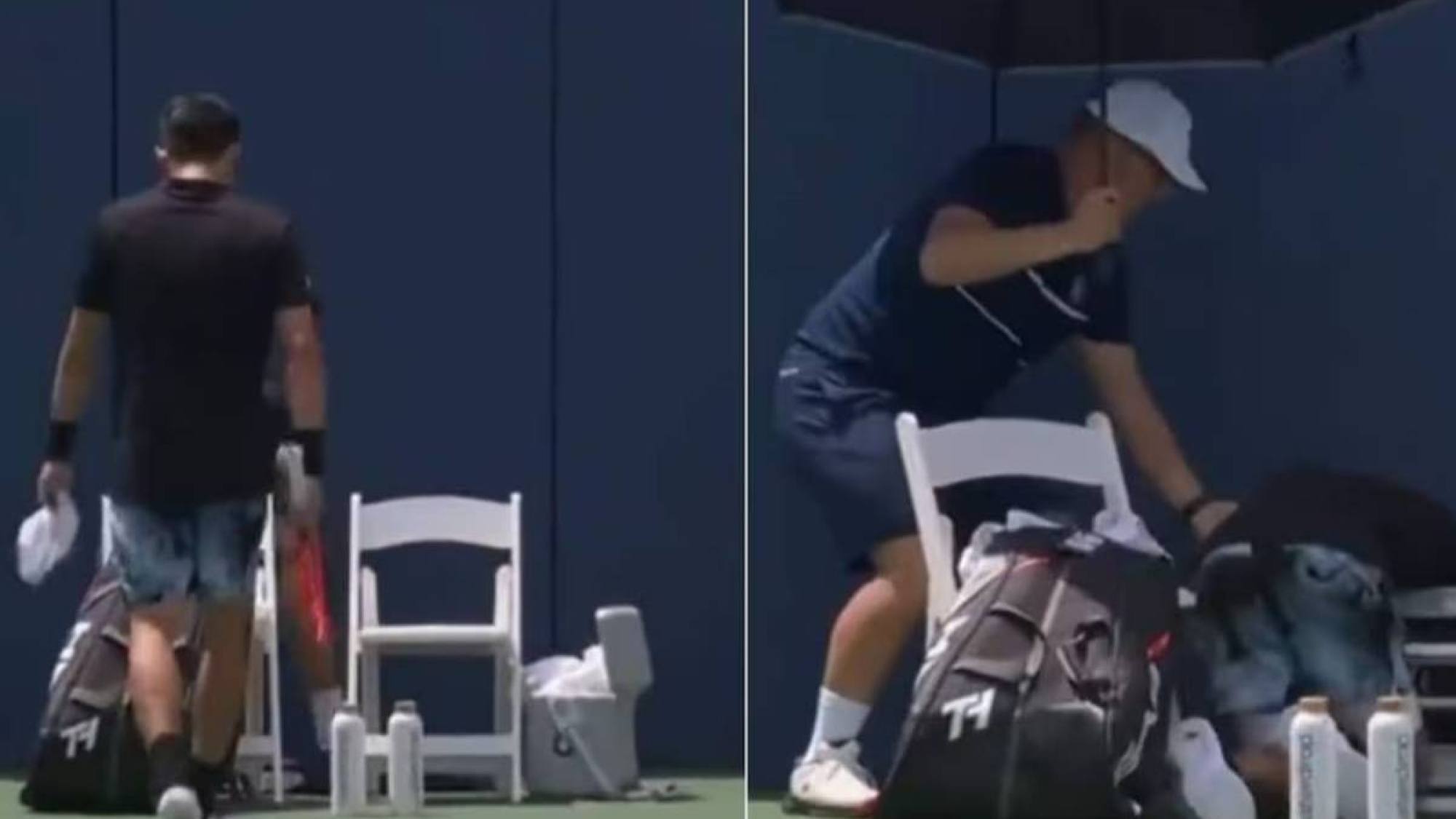 Es la segunda vez en un mes: tenista se desmaya en pleno partido