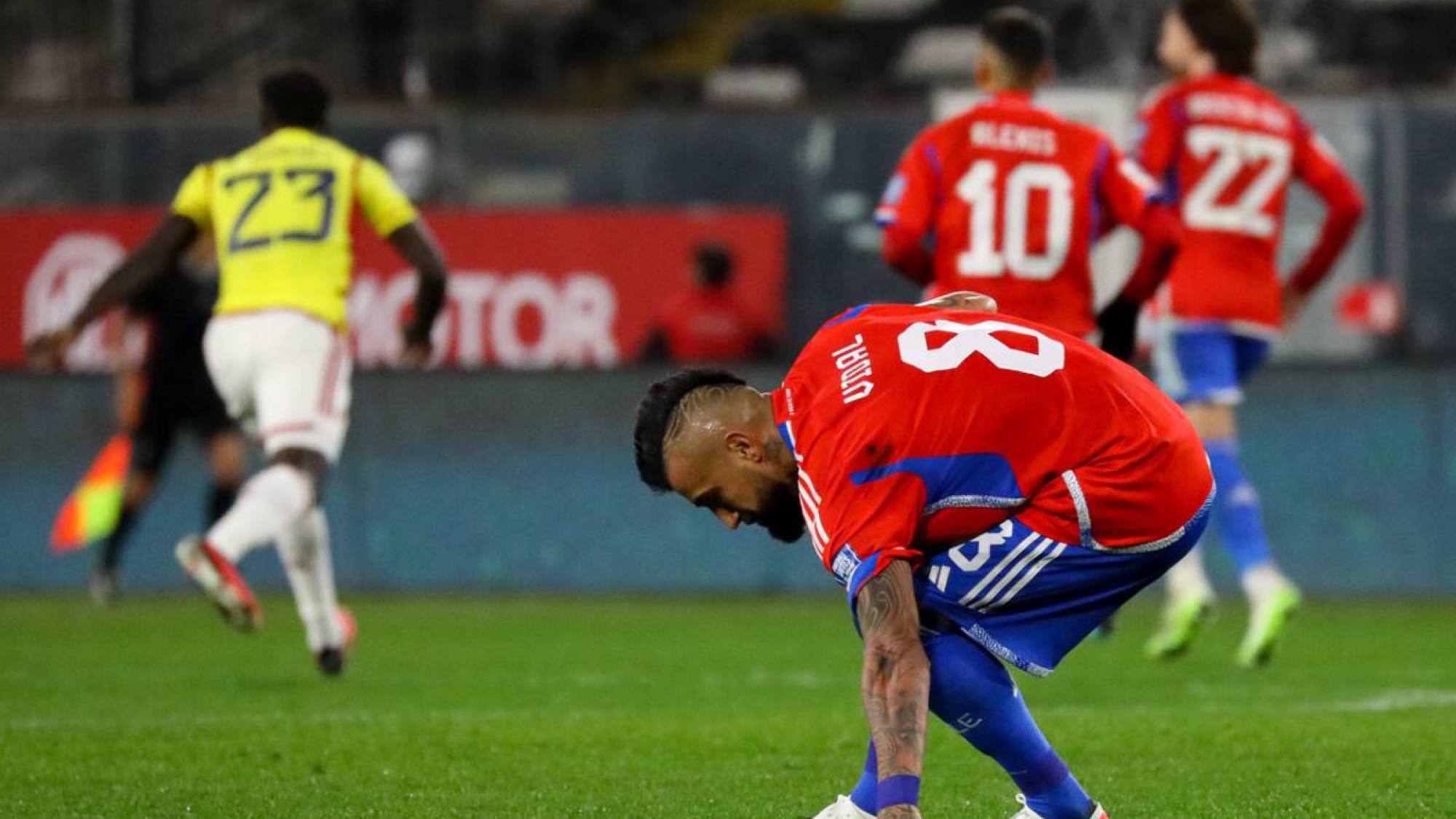 Arturo Vidal y su rodilla: "Me la van a dejar de ..."