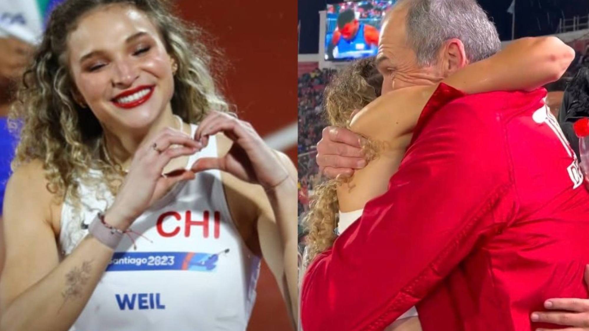 ¡Oro para Chile!: Martina Weil ganó los 400 metros planos
