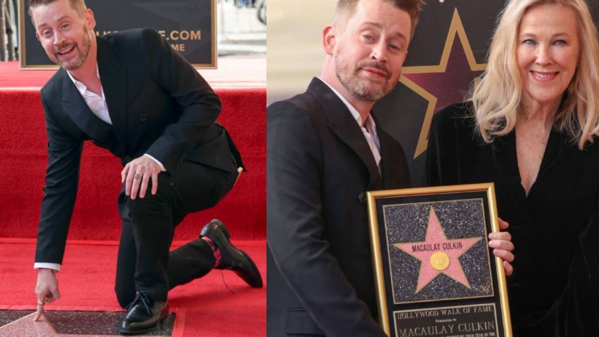 Macaulay Culkin recibió su estrella en el Paseo de la Fama