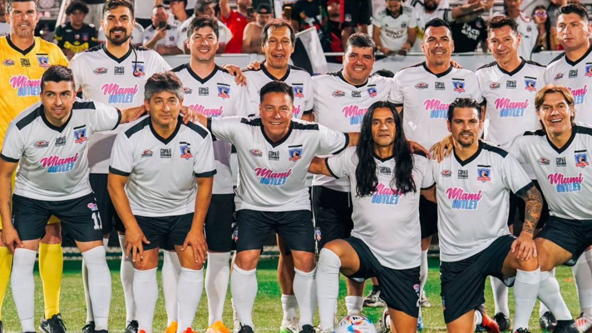 ¿Qué hacían dos cruzados en el equipo de leyendas de Colo Colo?