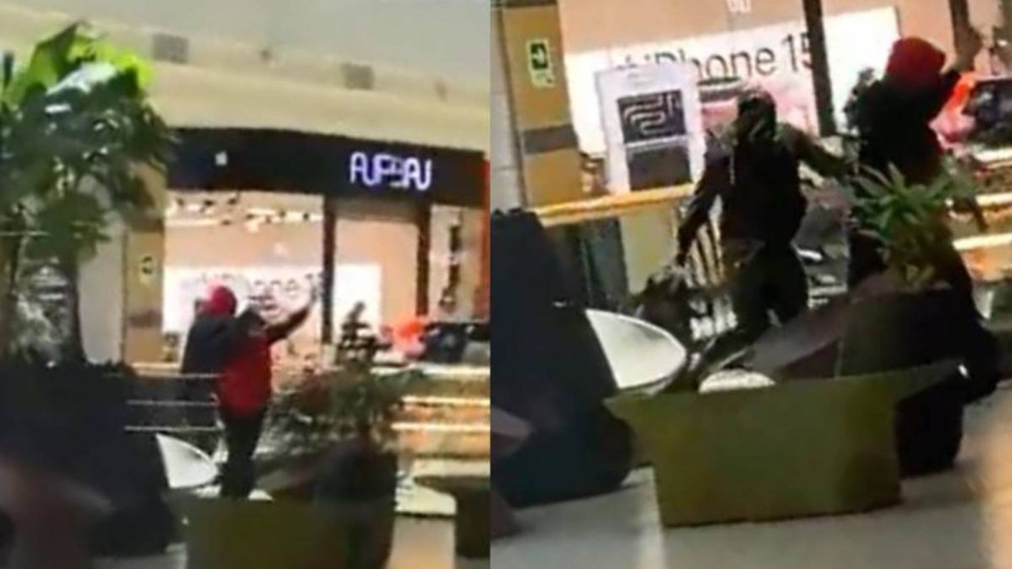 Urgente: violento asalto se produjo en el Mall Florida Center