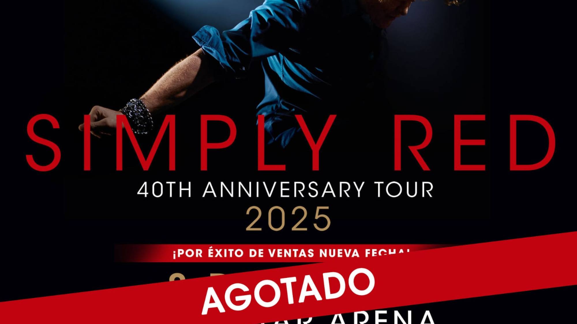 Simply Red causa furor en Chile y agota su segundo Movistar