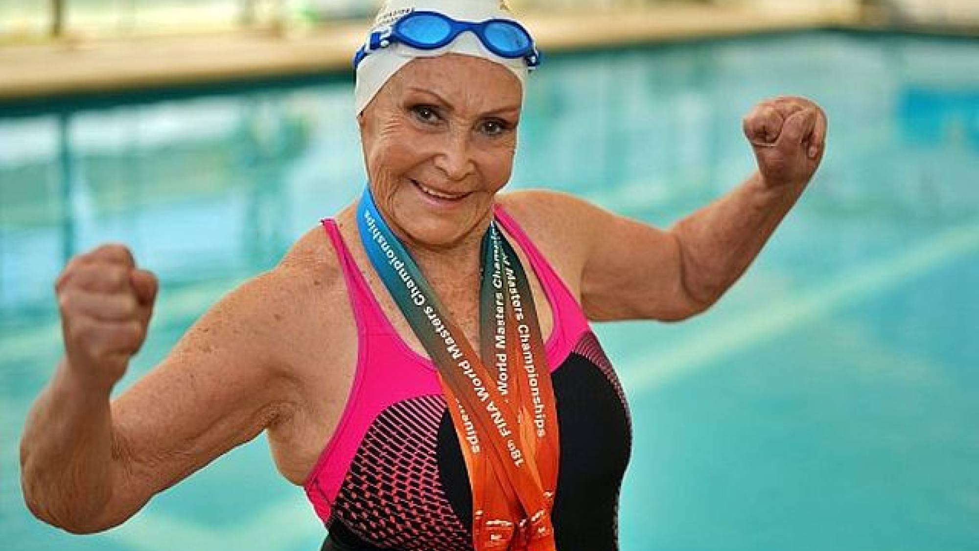 Eliana Busch ganó cuatro medallas de oro en Mundial de Natación