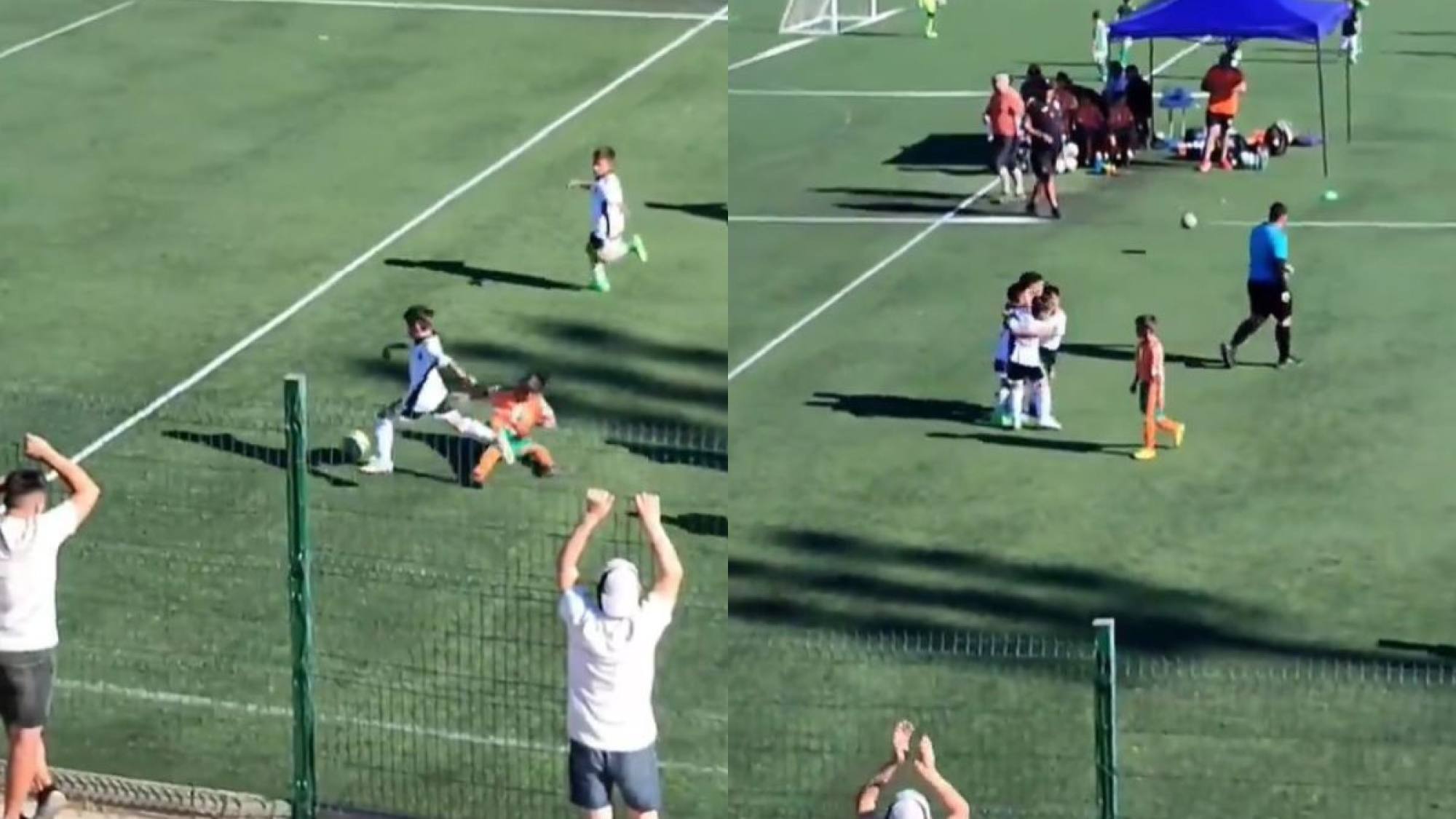 Colo Colo: deliran con golazo viral de la sub 8