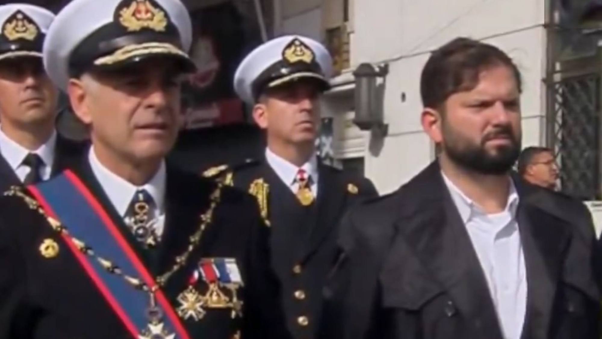 Presidente Boric fue recibido con pifias en Valparaíso