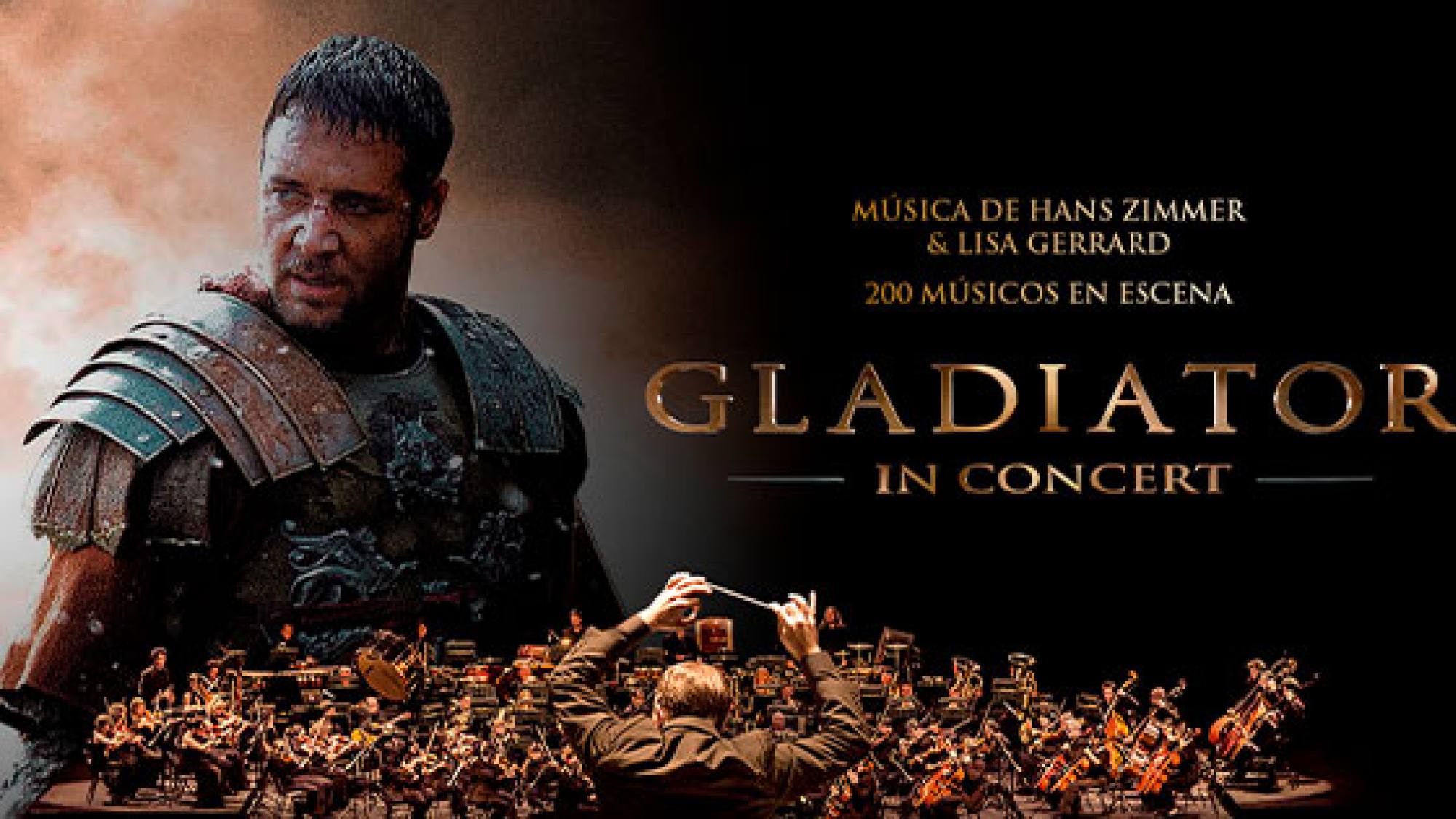 Gladiator In Concert: Única función en Chile promete una experiencia épica