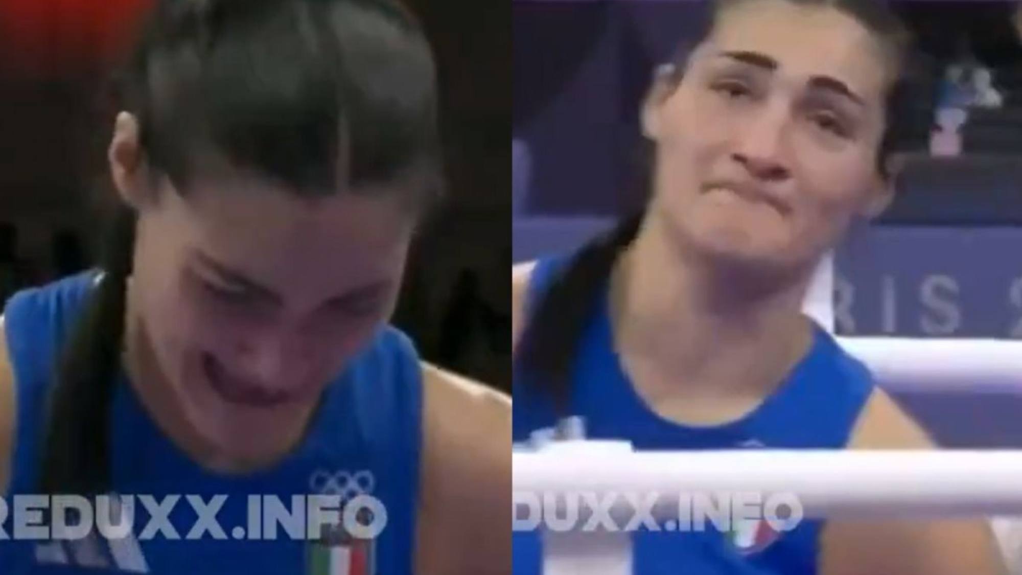 Boxeadora italiana se retiró de combate por rival transgénero