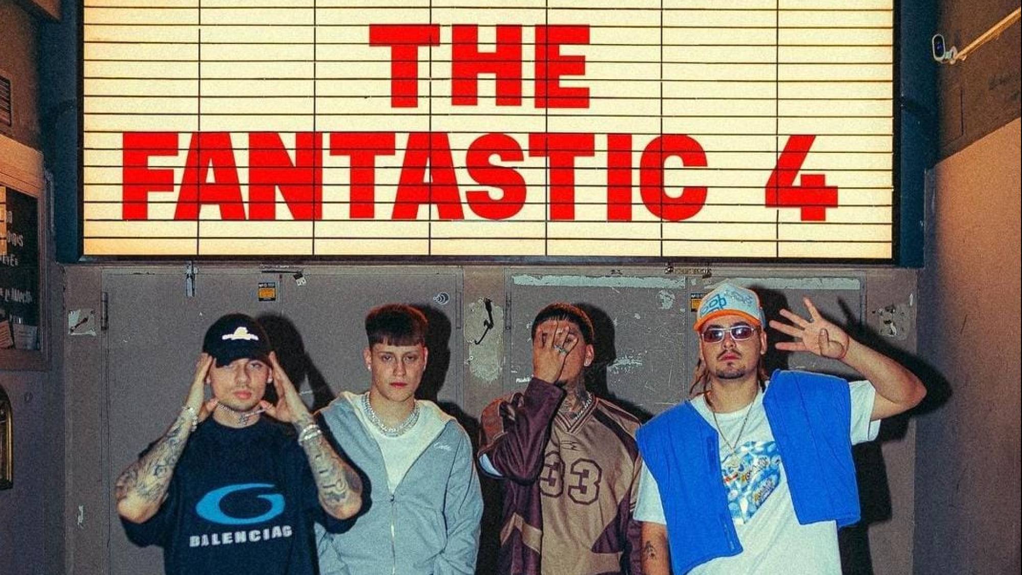 El esperado show de "Los cuatro fantásticos" del genero urbano en Movistar Arena