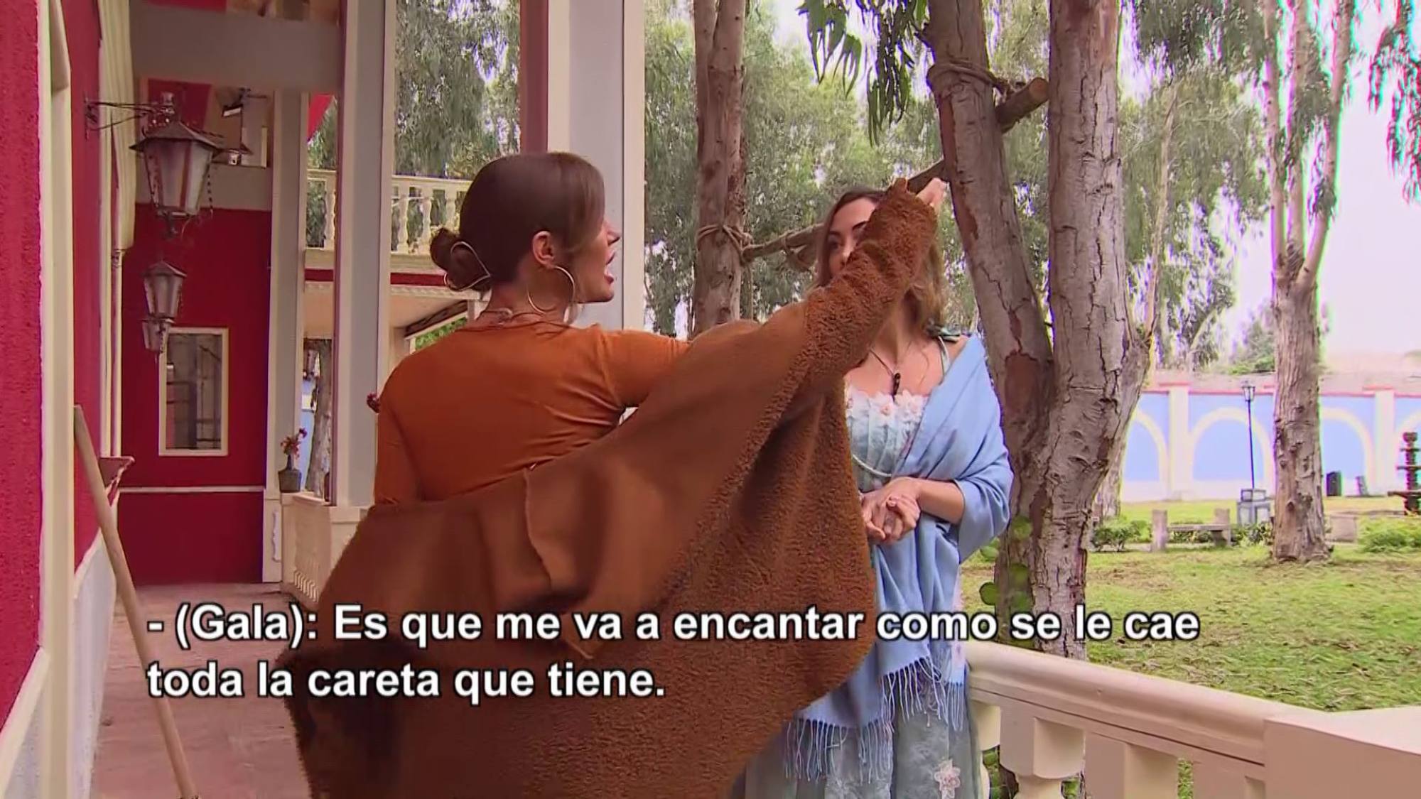 Gala Caldirola increpó a Daniela Colett por su relación con Luis Mateucci