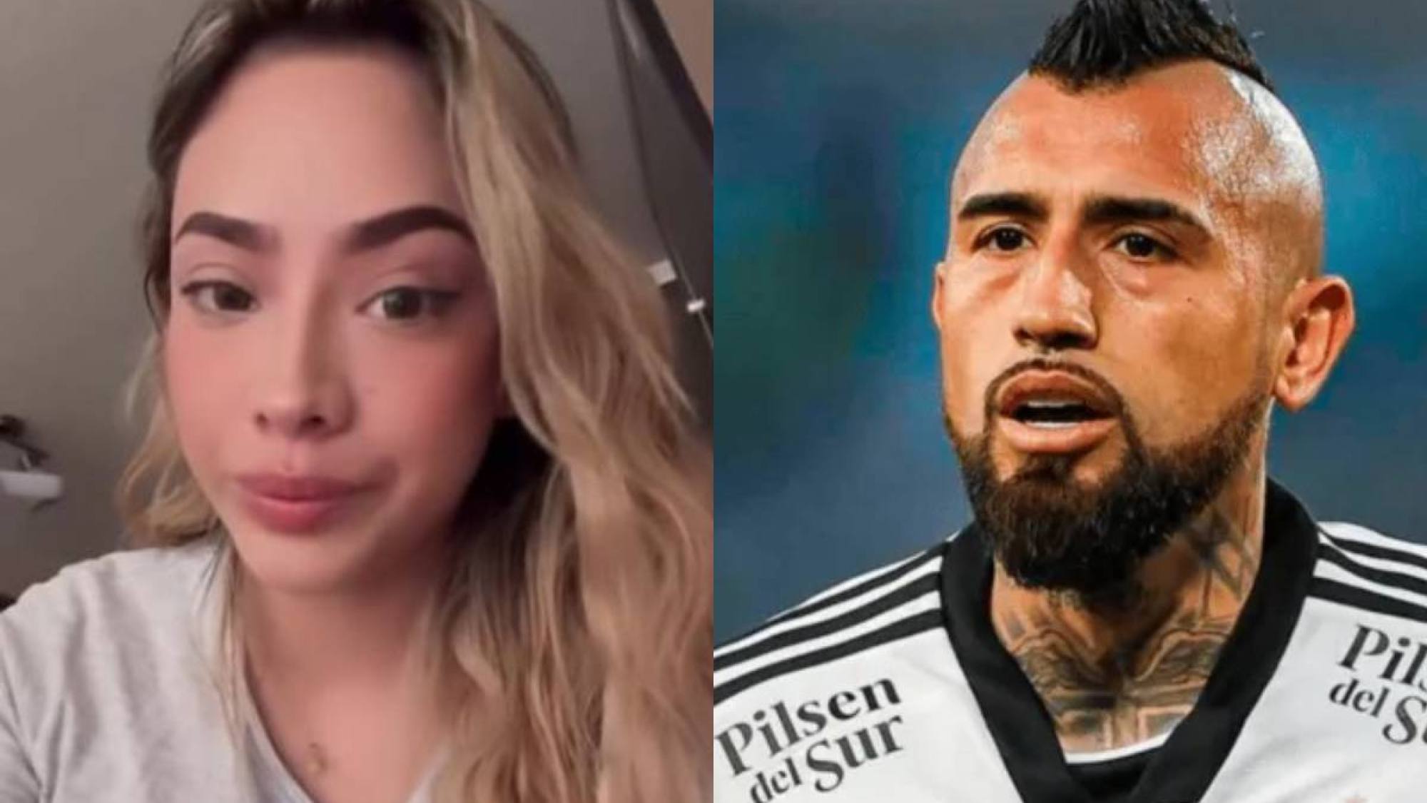Mujer que defendió a Arturo Vidal ahora arremete en su contra