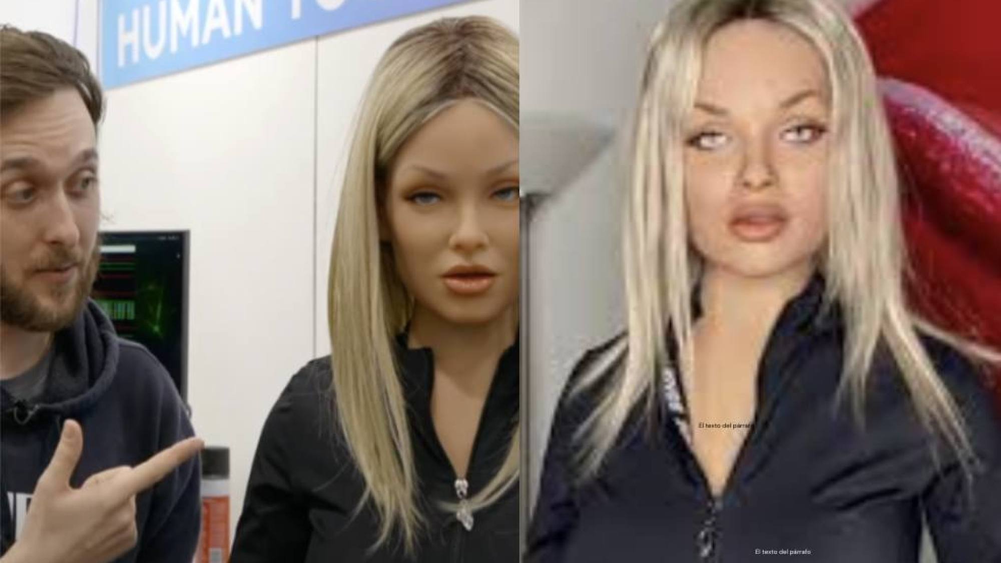 Presentan a Aria, la primera robot que da "intimidad"