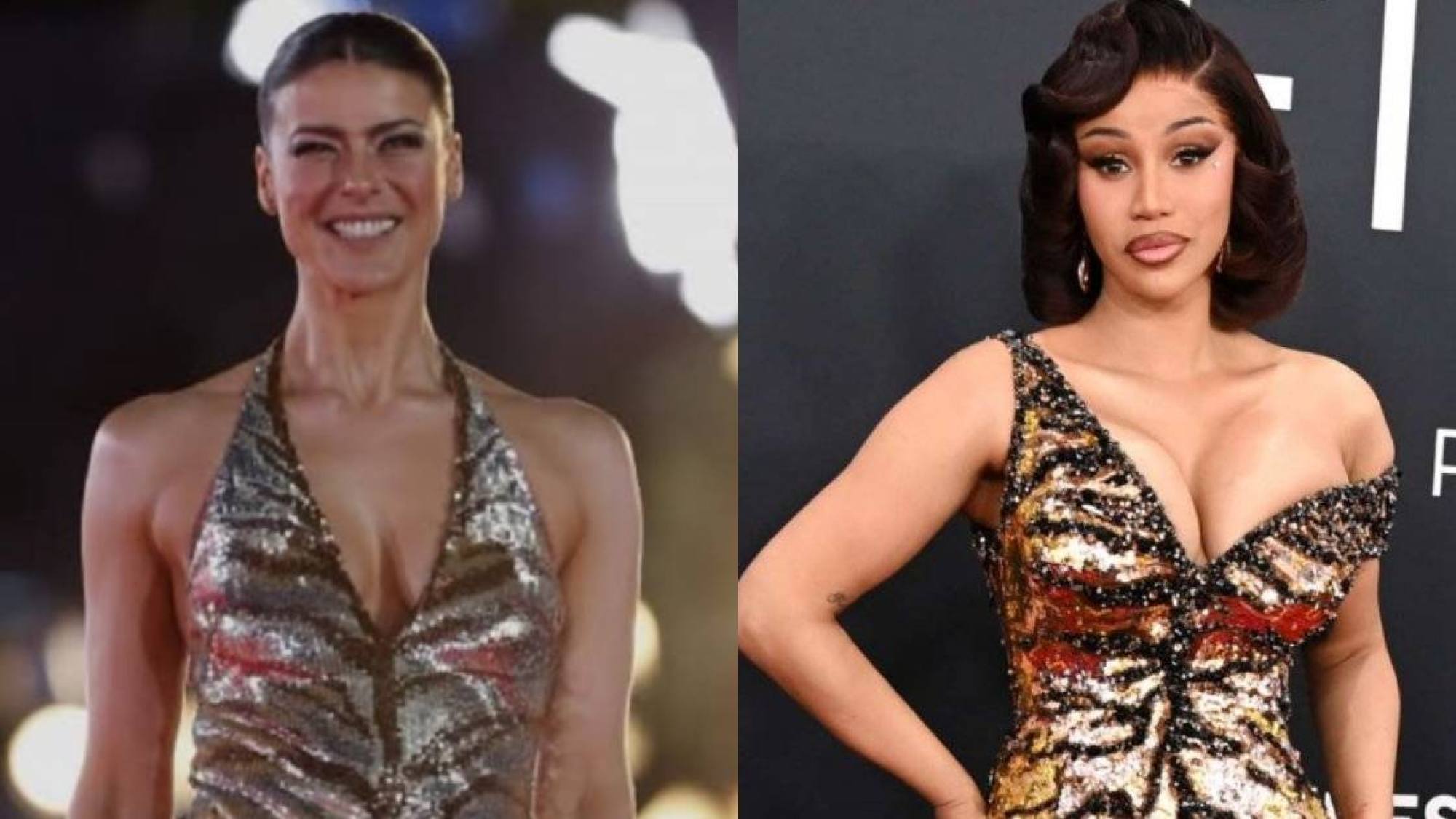 Tonka Tomicic reaccionó a sorprendente coincidencia con Cardi B