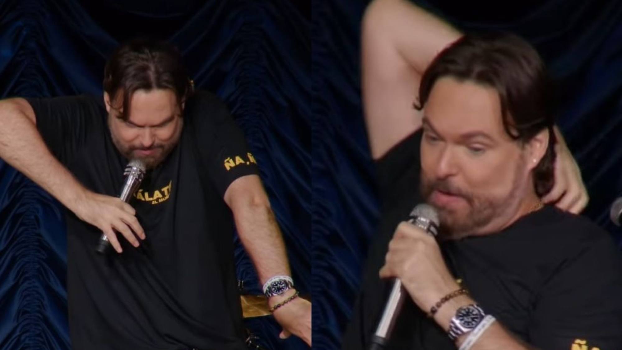 George Harris reapareció con show y barrió con los chilenos