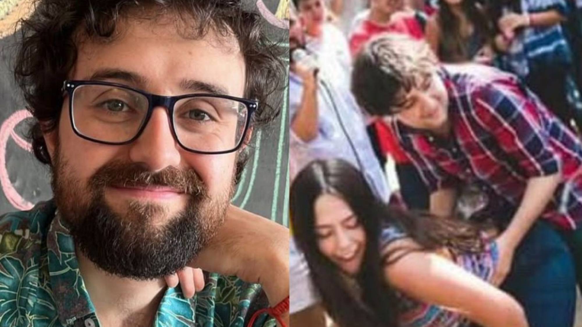 Viralizan osadas fotos de "Brunito" tras denuncia por acoso