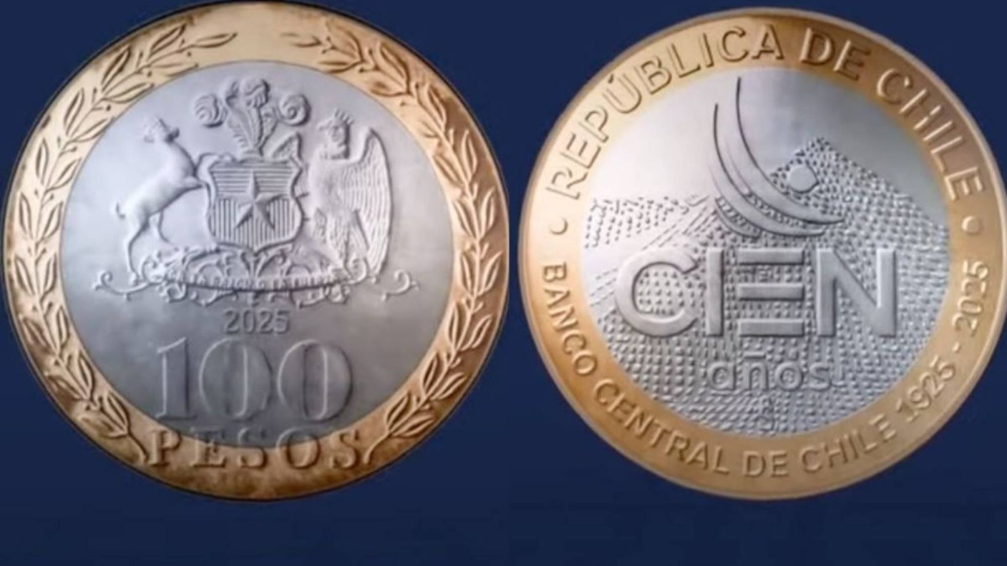 Así es la nueva moneda de $100