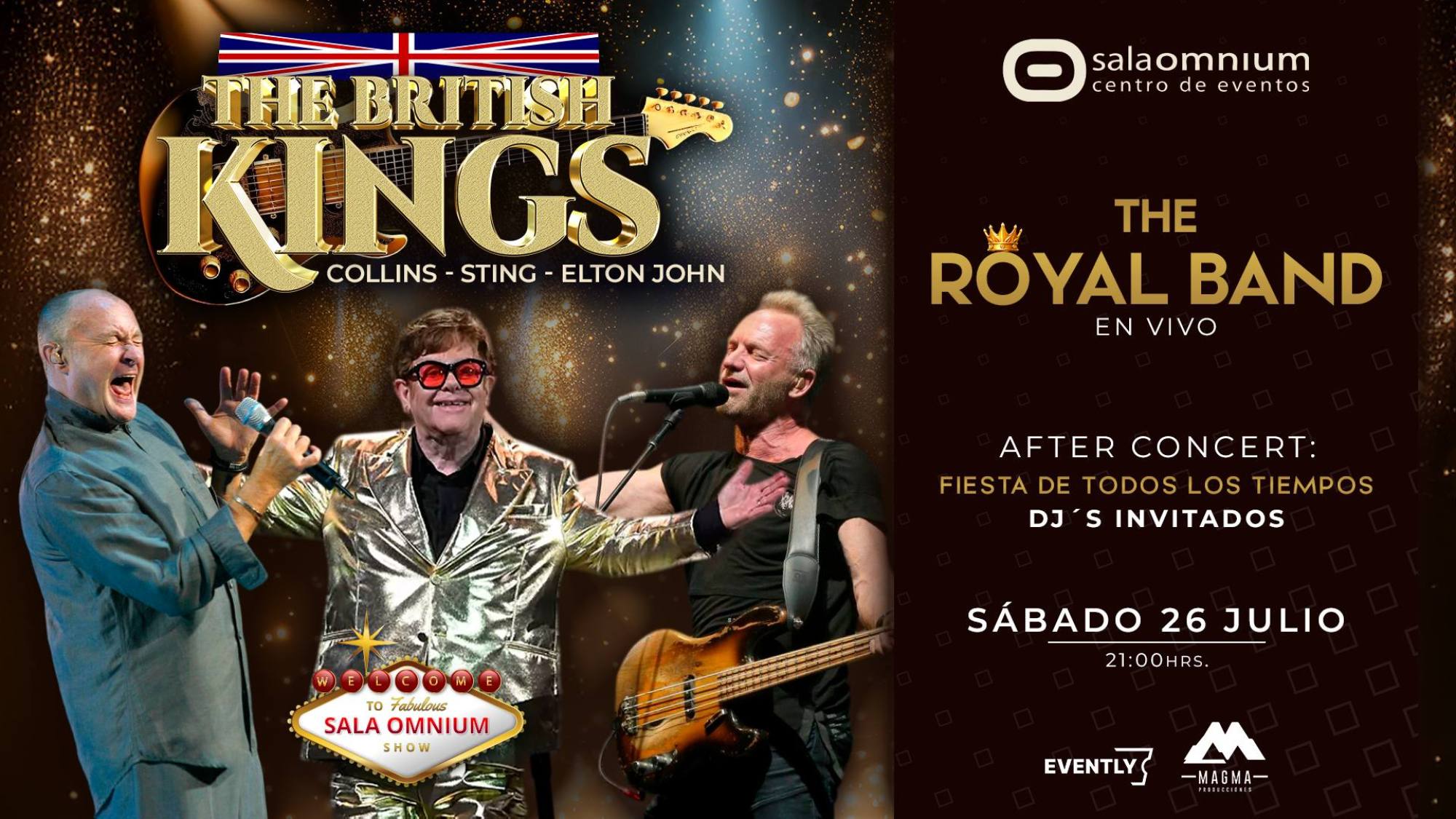 "The British Kings & Royal Band": Una noche mágica para cantar ...
