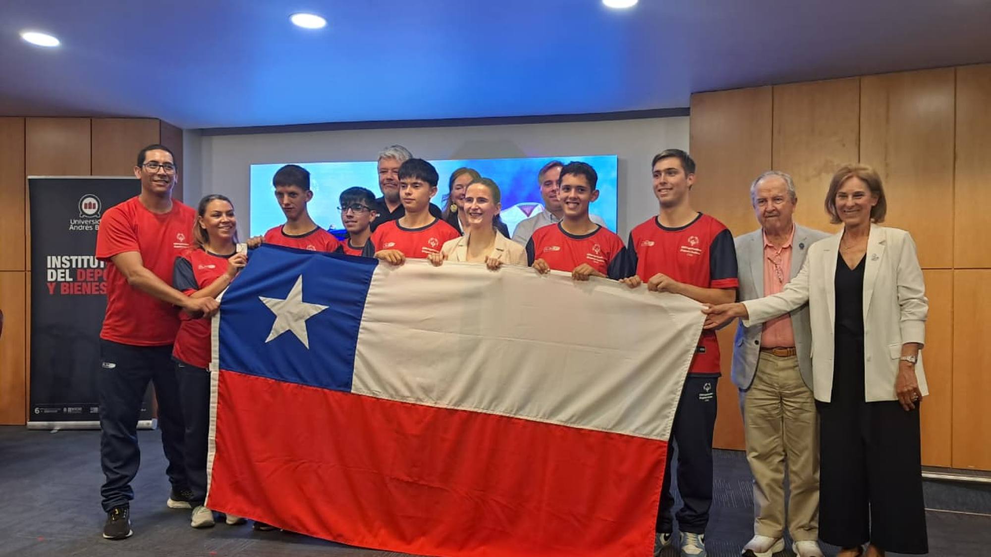 La historia de Gael Rojas que marcó el abanderamiento del Team Chile de ...